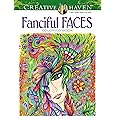 Amazon.com: Fanciful Faces Coloring Book (Creative Haven): 9780486779355: Adatto, Miryam: Books