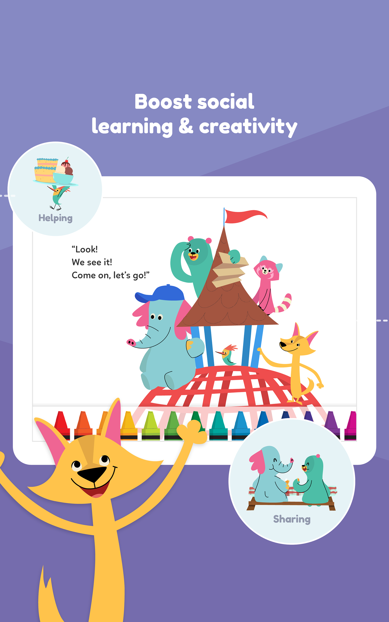 Khan Academy Kids Free Educational Games Books Amazon de Appstore