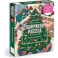 Amazon.com: Galison Merry in The Making – 1000 Piece Surprise Jigsaw ...