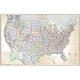 Amazon.com : 30x42 United States Executive Wall Map - Laminated : Us ...