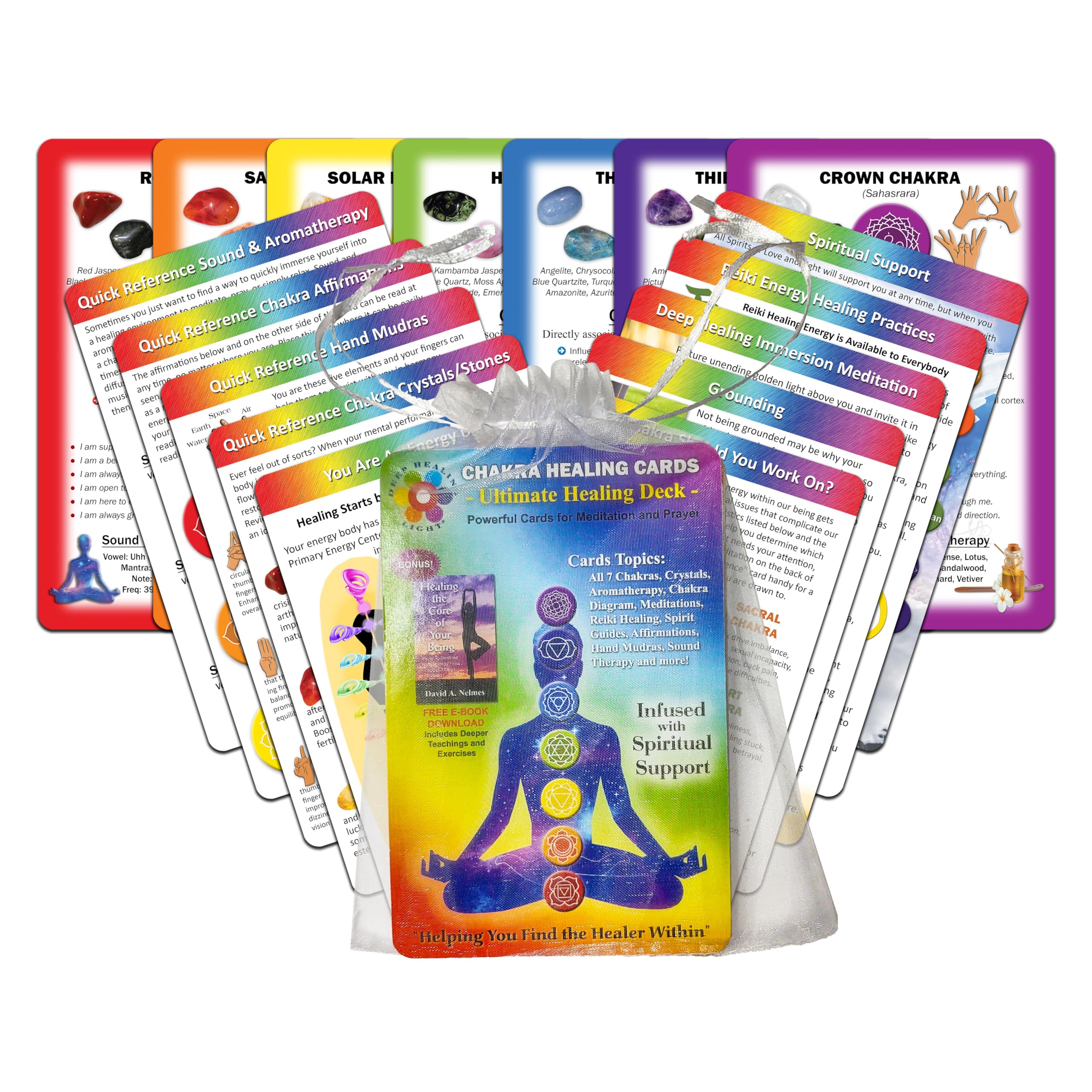 Mua Deck of Chakra Healing Cards: Helps Restore and Balance Your Energy ...