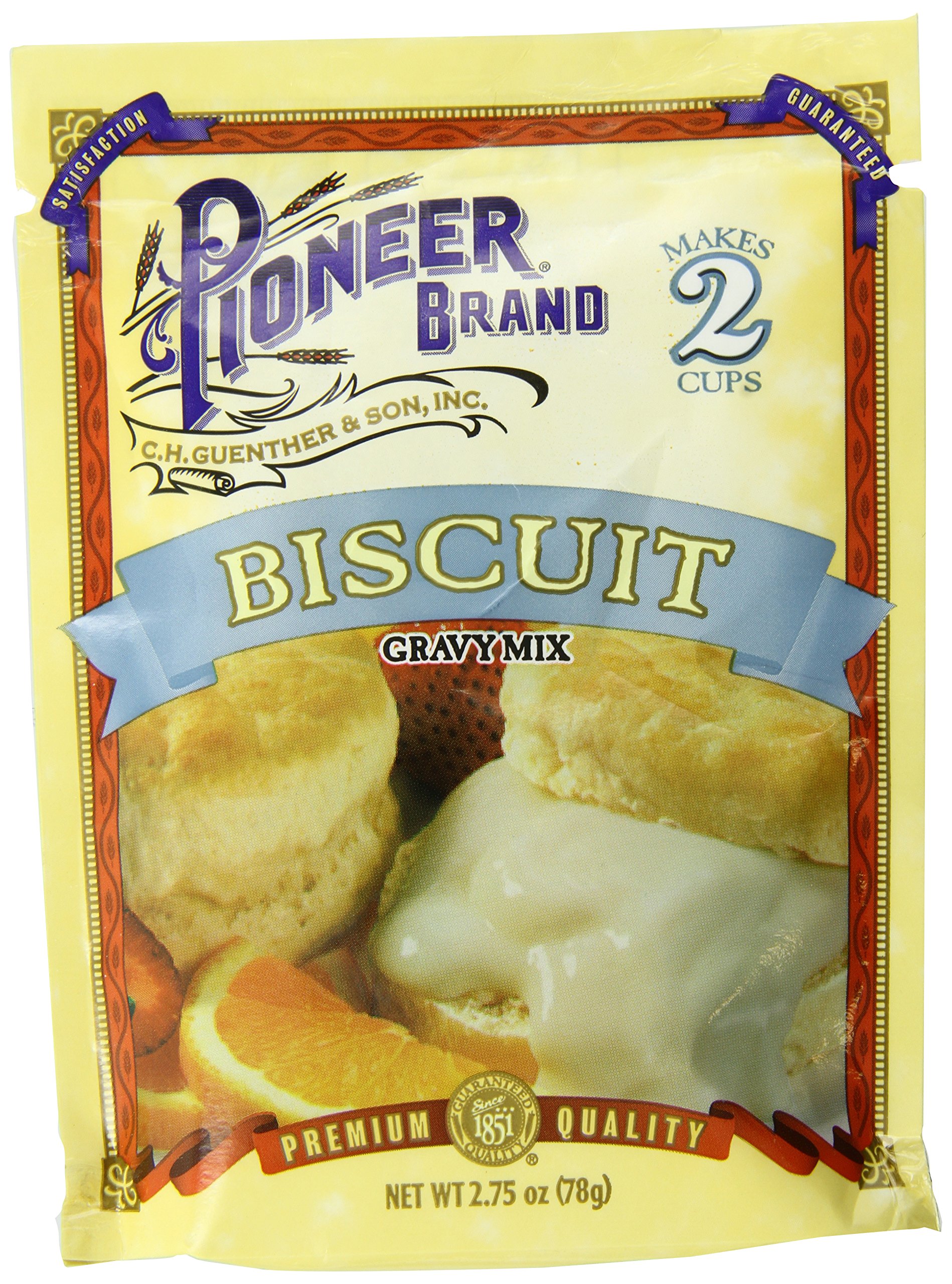 Amazon.com : Pioneer Country Sausage Gravy Mix, 2.75 Ounce (Pack of 12 ...