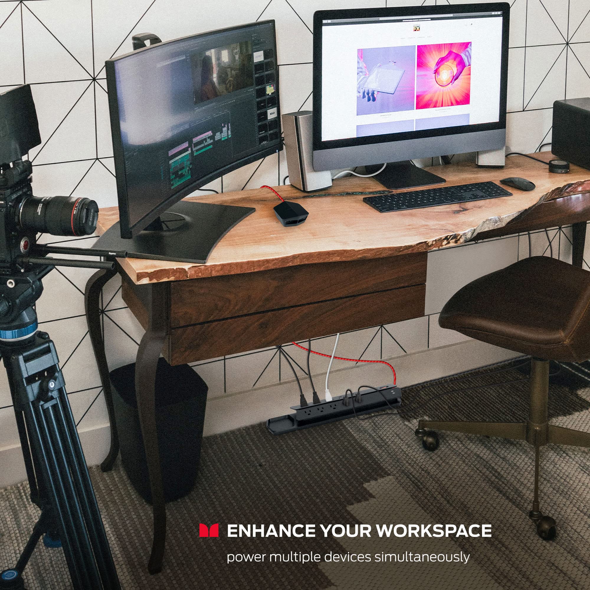 Mua Monster Power Center Vertex XL Surge Protector with Detachable USB ...