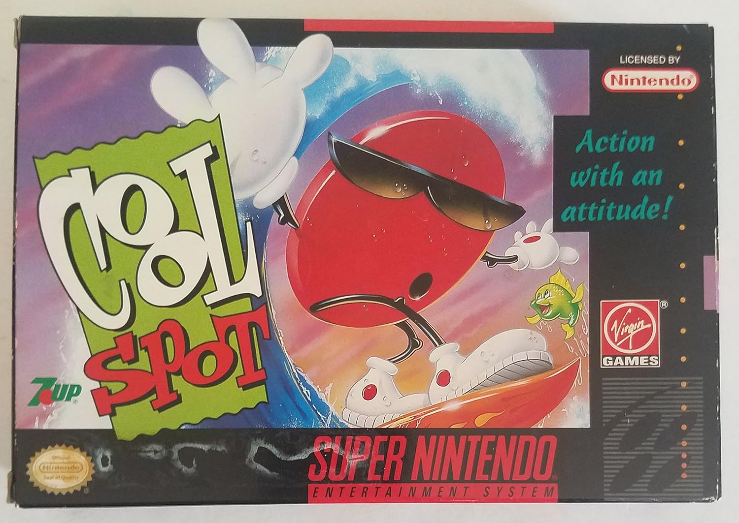 Cool SPOT: Super Nintendo Entertainment S: Computer and Video Games ...