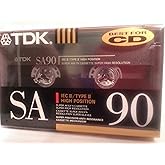 Amazon.com: TDK SA 90 minute Super High Resolution Type II Audio ...