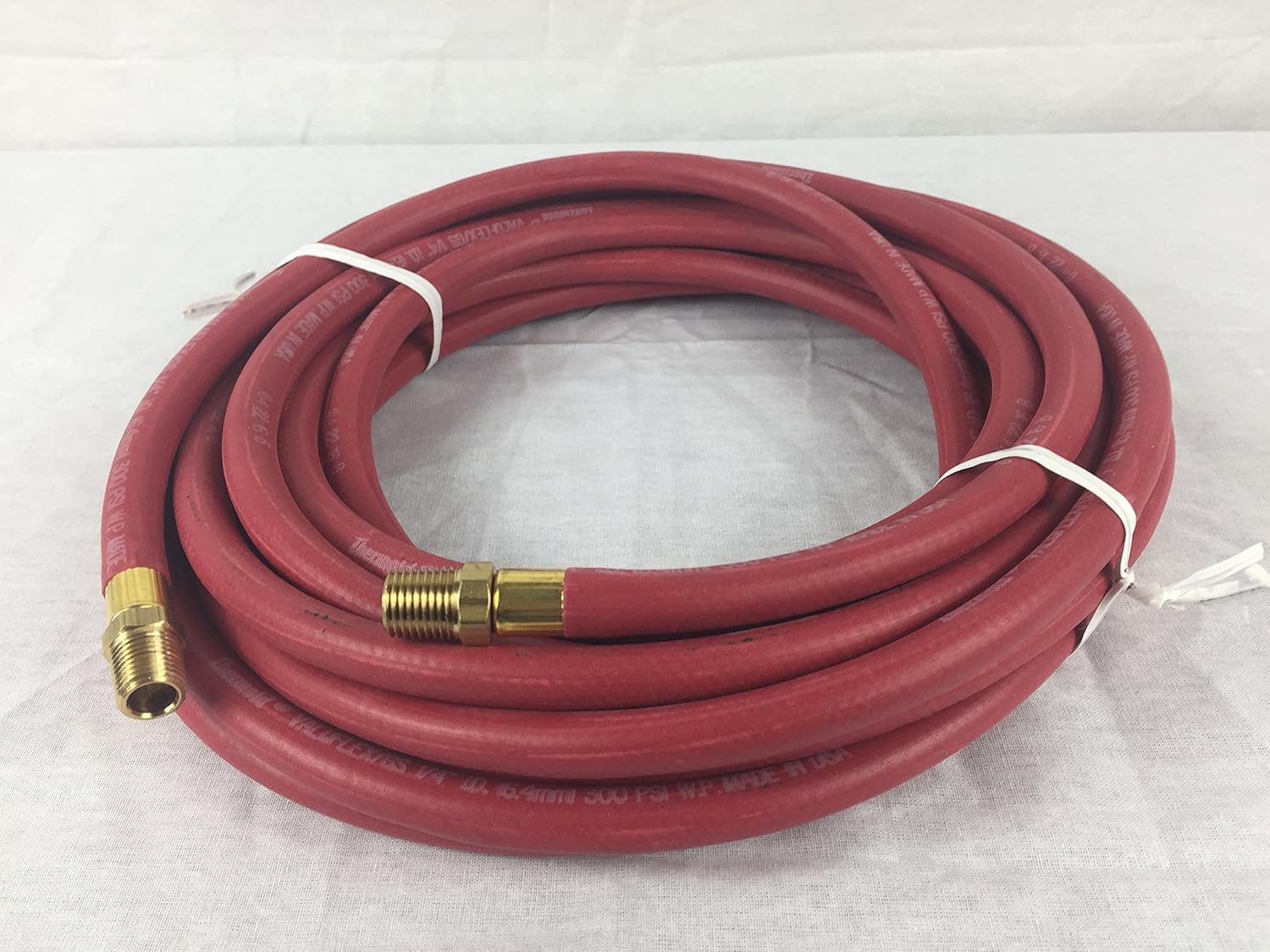 1/2ID W/BRASS 1/2 rigid male X rigid male Dixon fittings attached ...