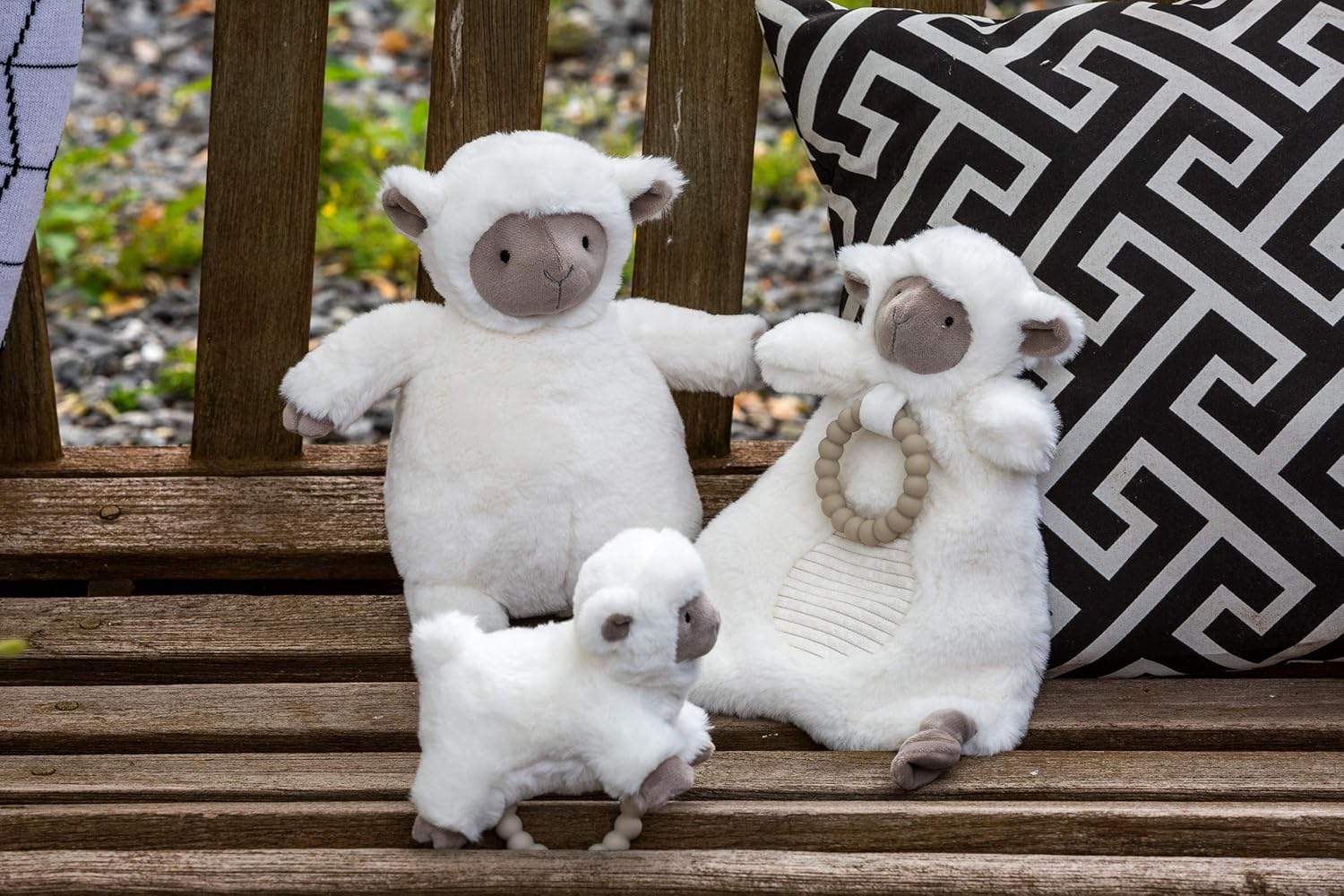 Mary Meyer Luxey Lamb Stuffed Animal Soft Toy, 23-Centimetres, White ...