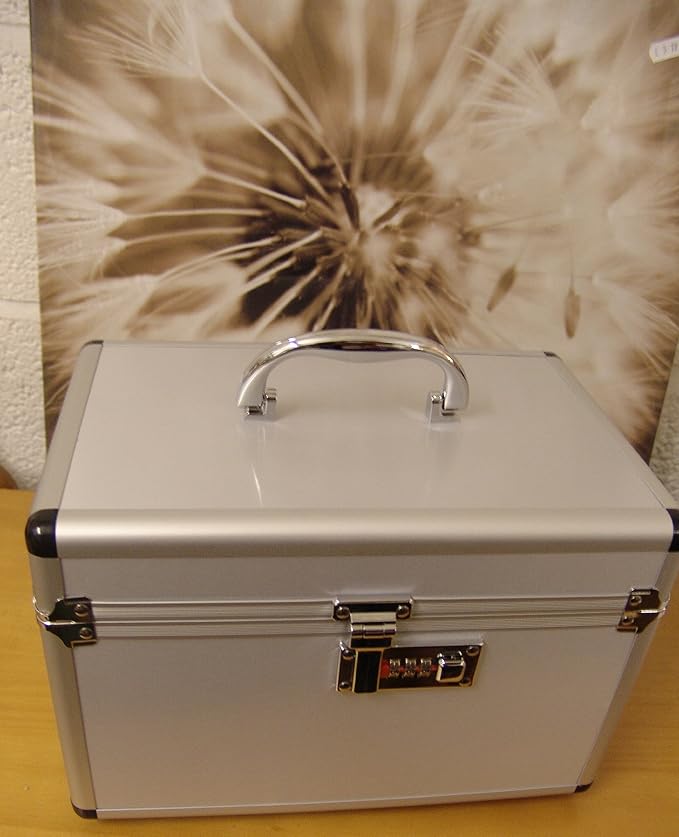 Aluminium Vanity Case with security code lock: Amazon.co.uk: Kitchen & Home