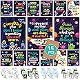 Amazon.com: Decorably 15 Space Theme Motivational Posters for Classroom ...
