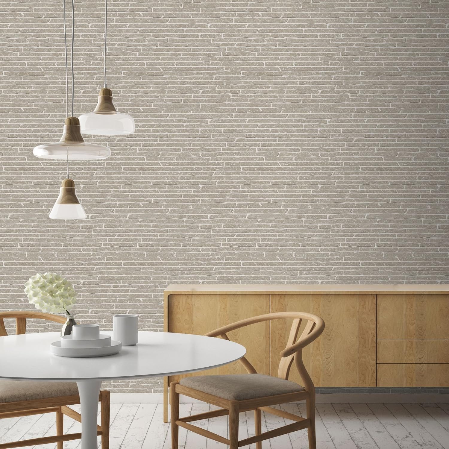 Superfresco Easy Grey Briquette Wallpaper – BigaMart