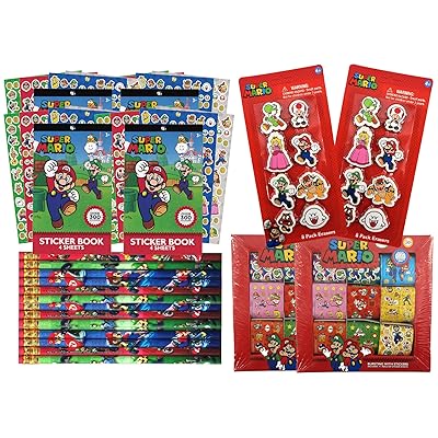 Super Mario Bros Party Favors Pack | Stickers, Philippines | Ubuy