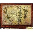Amazon.com: AQUARIUS The Hobbit Map Puzzle (1000 Piece Jigsaw Puzzle ...