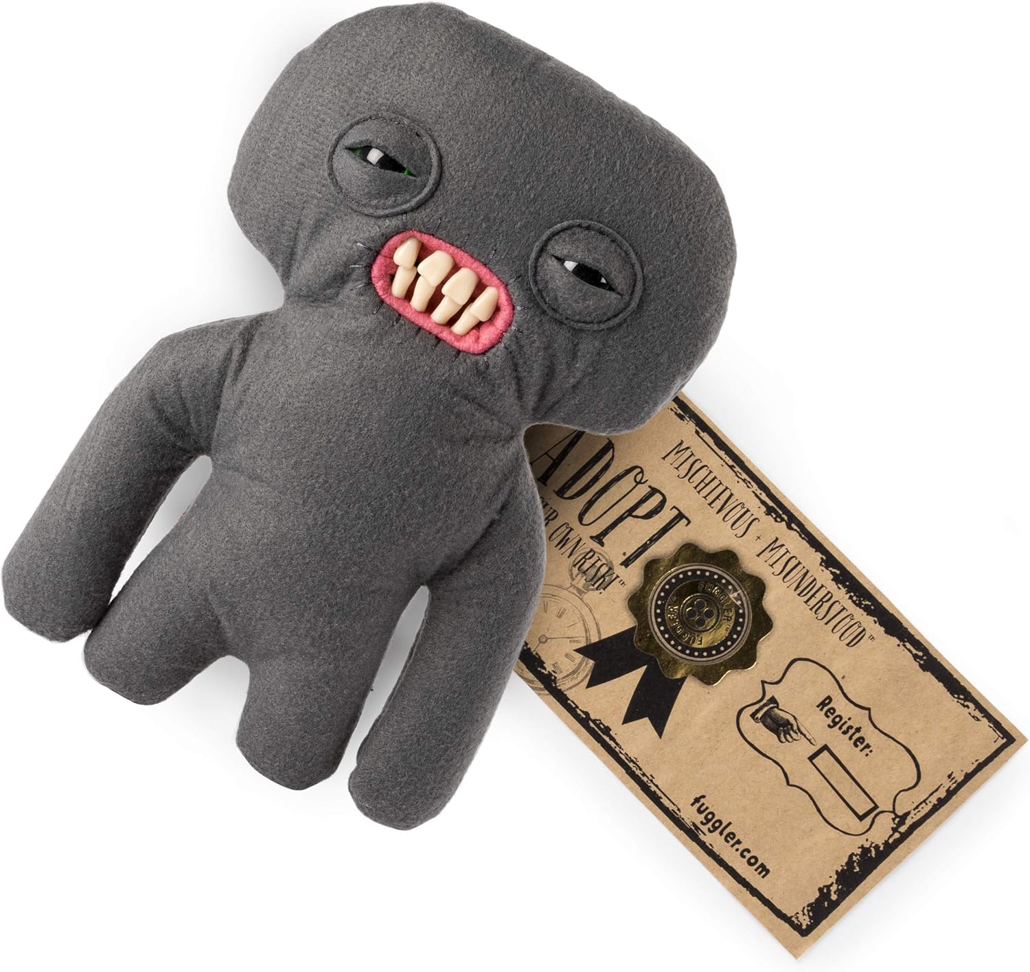 Fuggler – Funny Ugly Monster – Grey – BigaMart