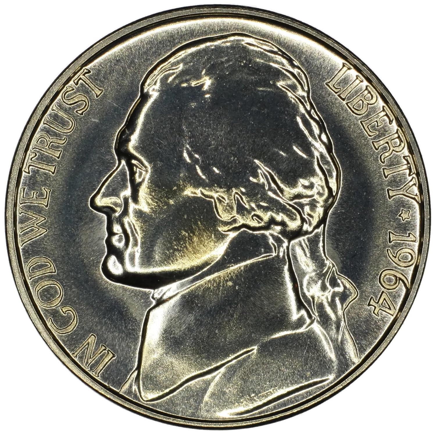 1964 P Jefferson Nickel Proof DCAM at Amazon's Collectible Coins Store