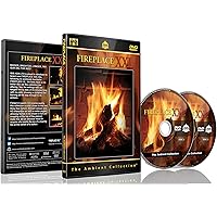 Amazon.com: Fireplace DVD | Fireplace XXL | 2 DVDs Set with Double ...