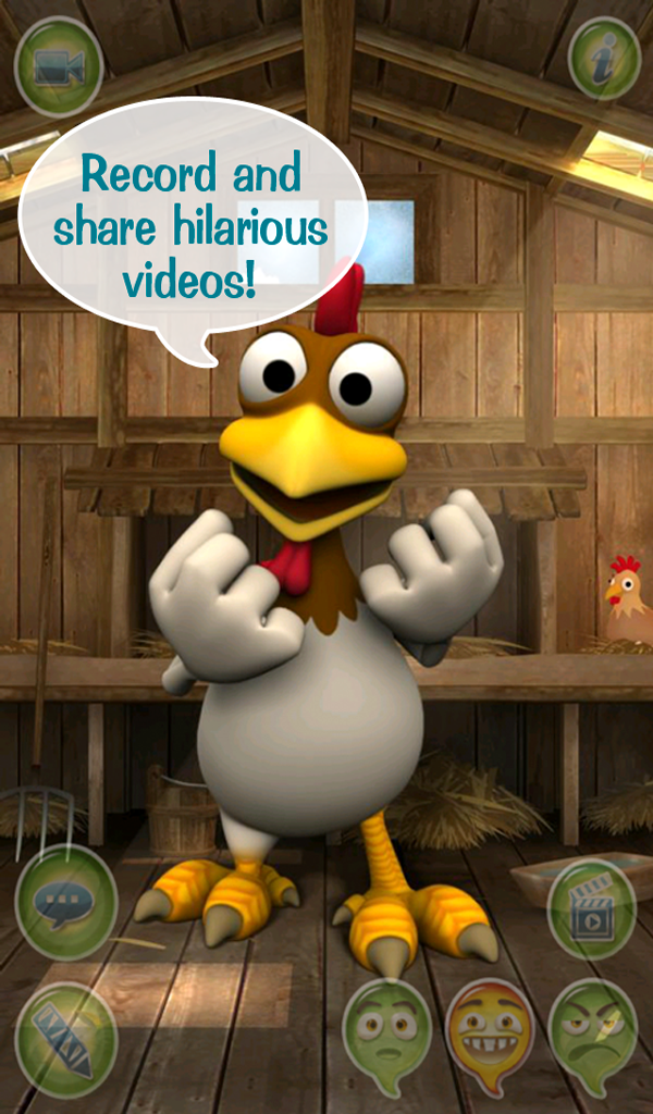 Hello Talky Chip! FREE - The Talking Chicken - Text, Talk, Joke and ...