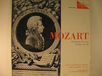 Members of the Vienna Octet - Mozart: Divertimento No. 17 in D Major, K ...