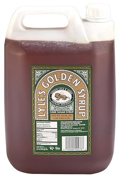 Lyle's Golden Syrup (Foodservice) (Poly Container), 173 Ounce: Amazon ...