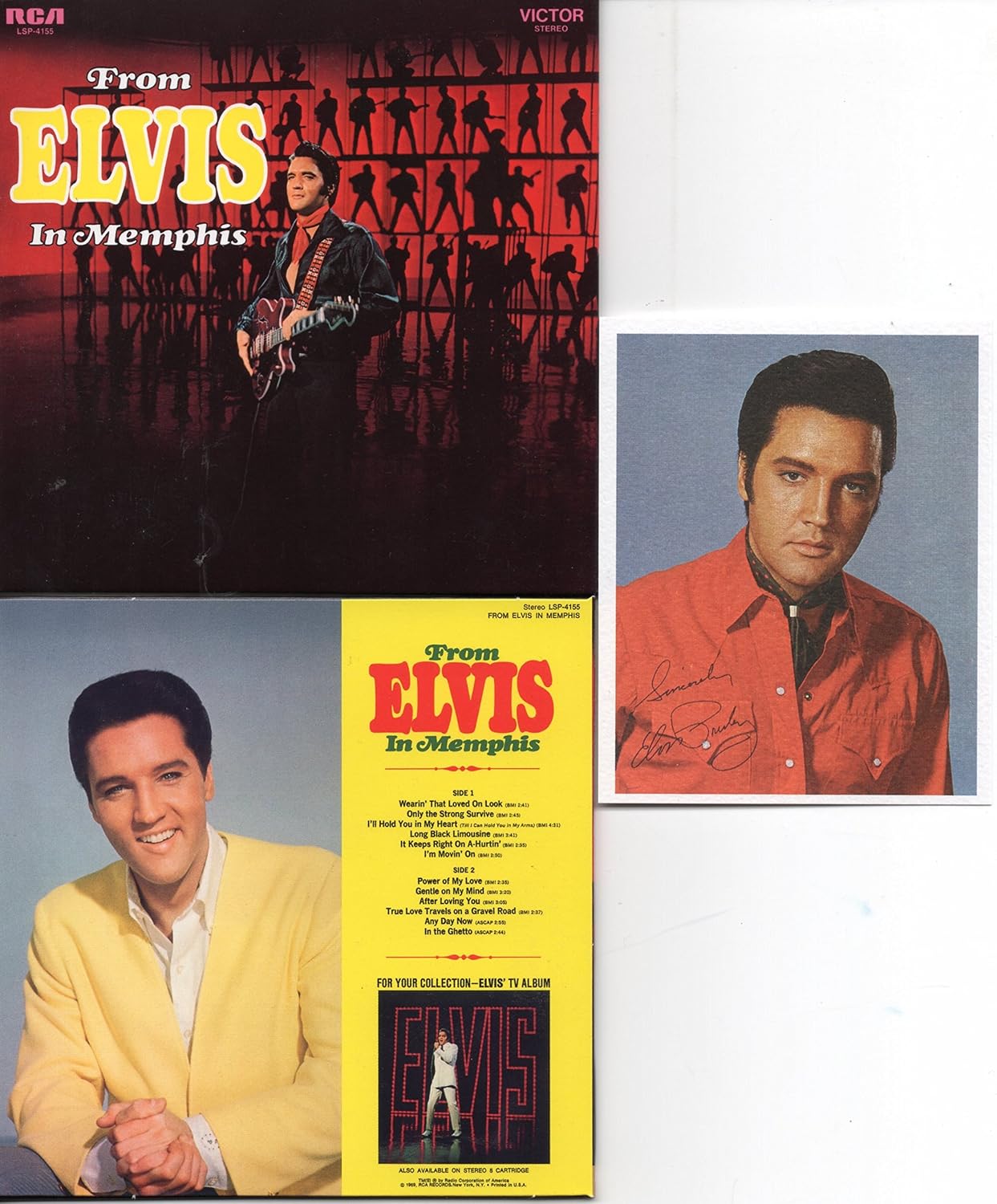 CD Elvis PRESLEY From Elvis in Memphis (1969) - Mini LP REPLICA - 16 ...