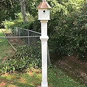 Amazon.com : New England Decorative Mounting Post, White, 5' : Garden ...