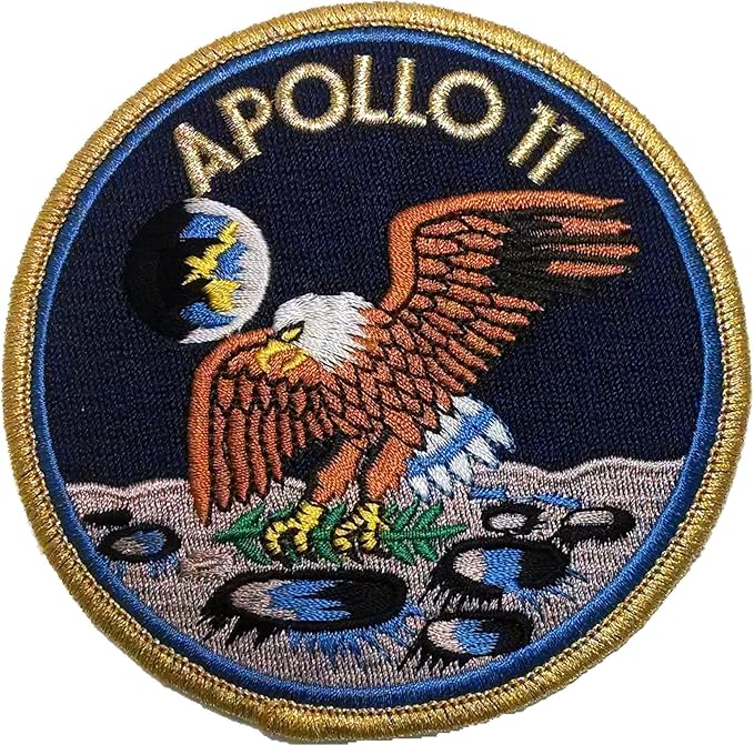 Amazon.com: NASA Apollo 11 Lunar Landing Patch - 4 Inch: Clothing