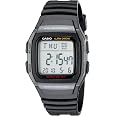 Amazon.com: Casio Men's W96H-1BV Classic Sport Digital Black Watch ...