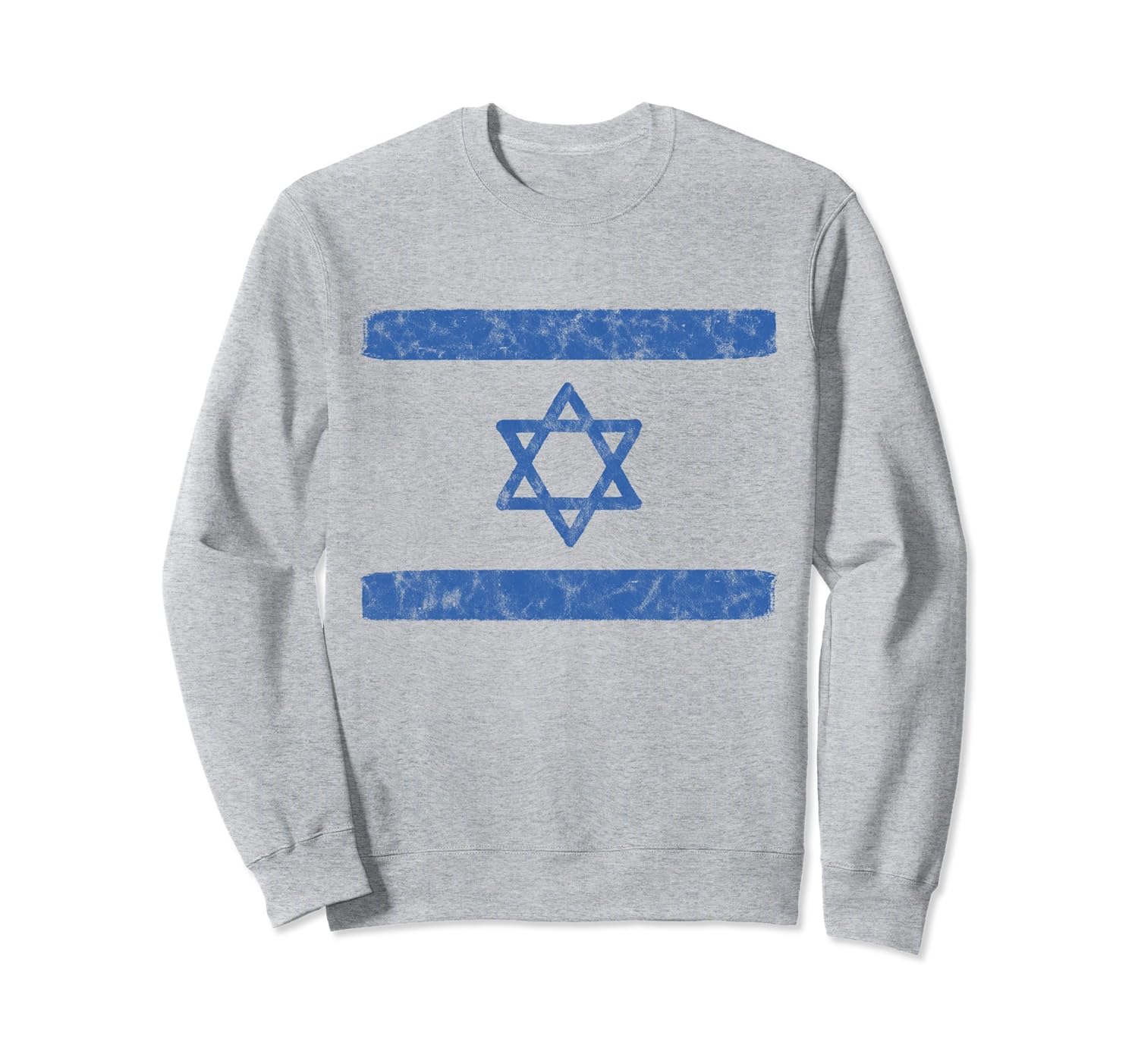 Israel Flag Sweatshirt (Distressed)-4LVS – 4loveshirt