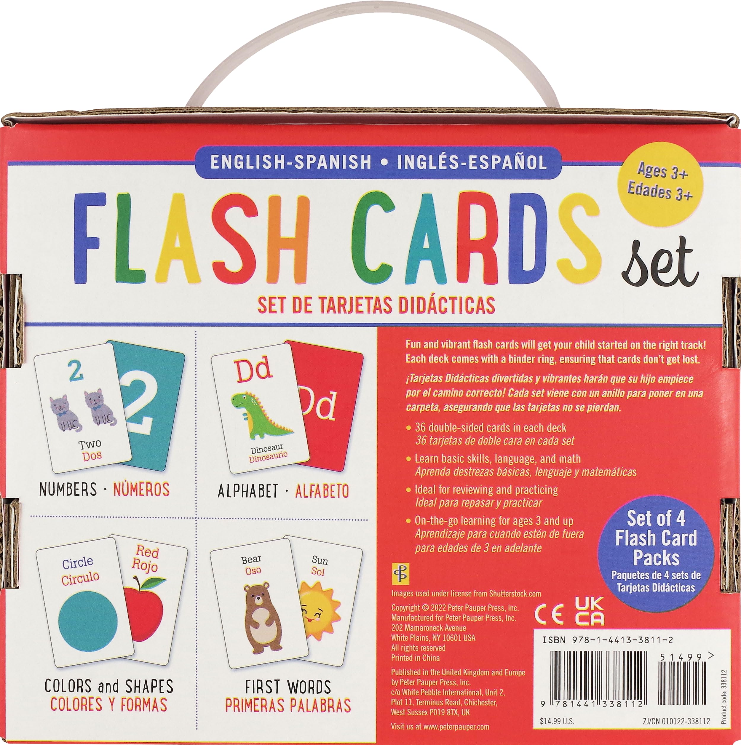 Mua Bilingual Flash Cards Value Pack - Spanish and English (Includes ...