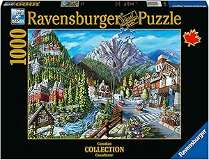 Ravensburger - Canadian Collection - Welcome to Banff - 1000 pc Puzzle ...