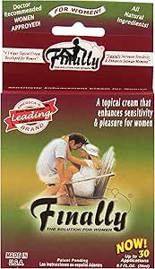 Amazon.com: Finally Sensitivity Enhancement Cream for Women, 0.7 fl oz ...