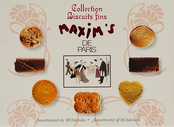 Maxim's de Paris Assorted Fine Biscuits 36 pieces - 190 g: Amazon.co.uk ...