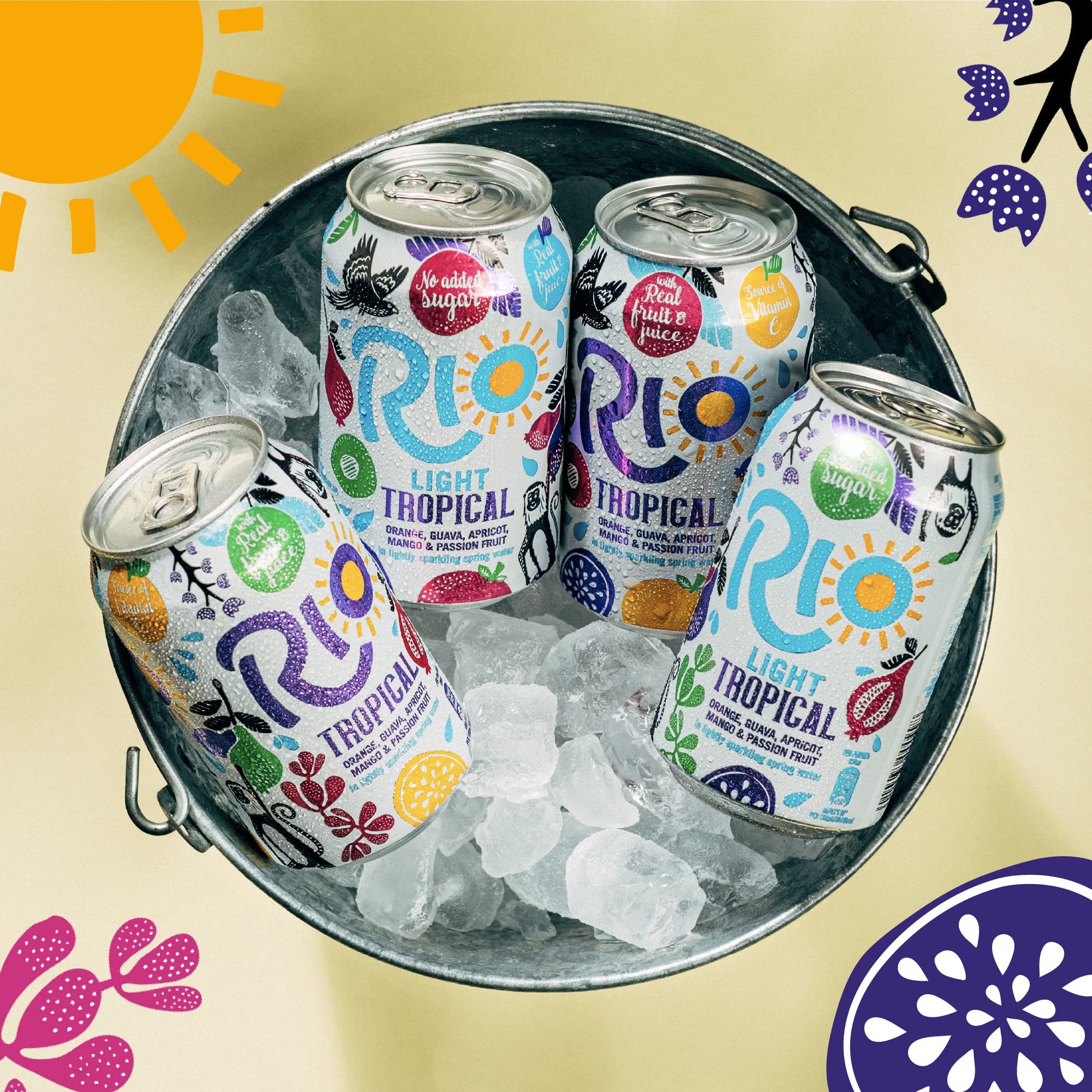 Mua Rio Tropical Original Soft Drink, 24 pack x 330ml, Refreshing ...