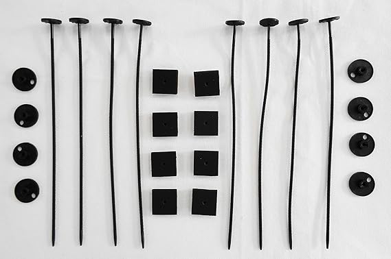 Amazon.com: Plastic Universal Radiator Mount Mounting Kit Electric Fan ...