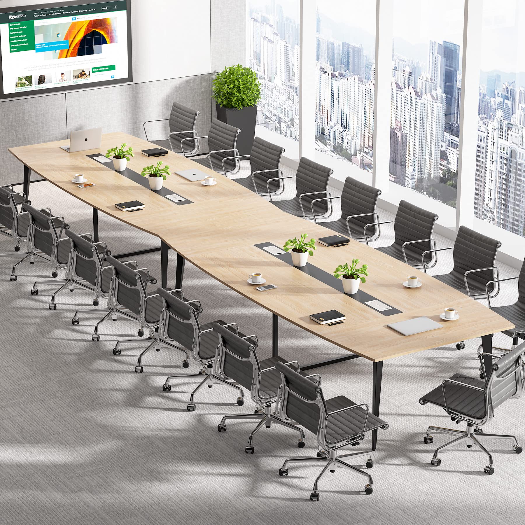 Mua Tribesigns 8FT Conference Table, 94.48L x 47.21W x 29.52H Inches ...