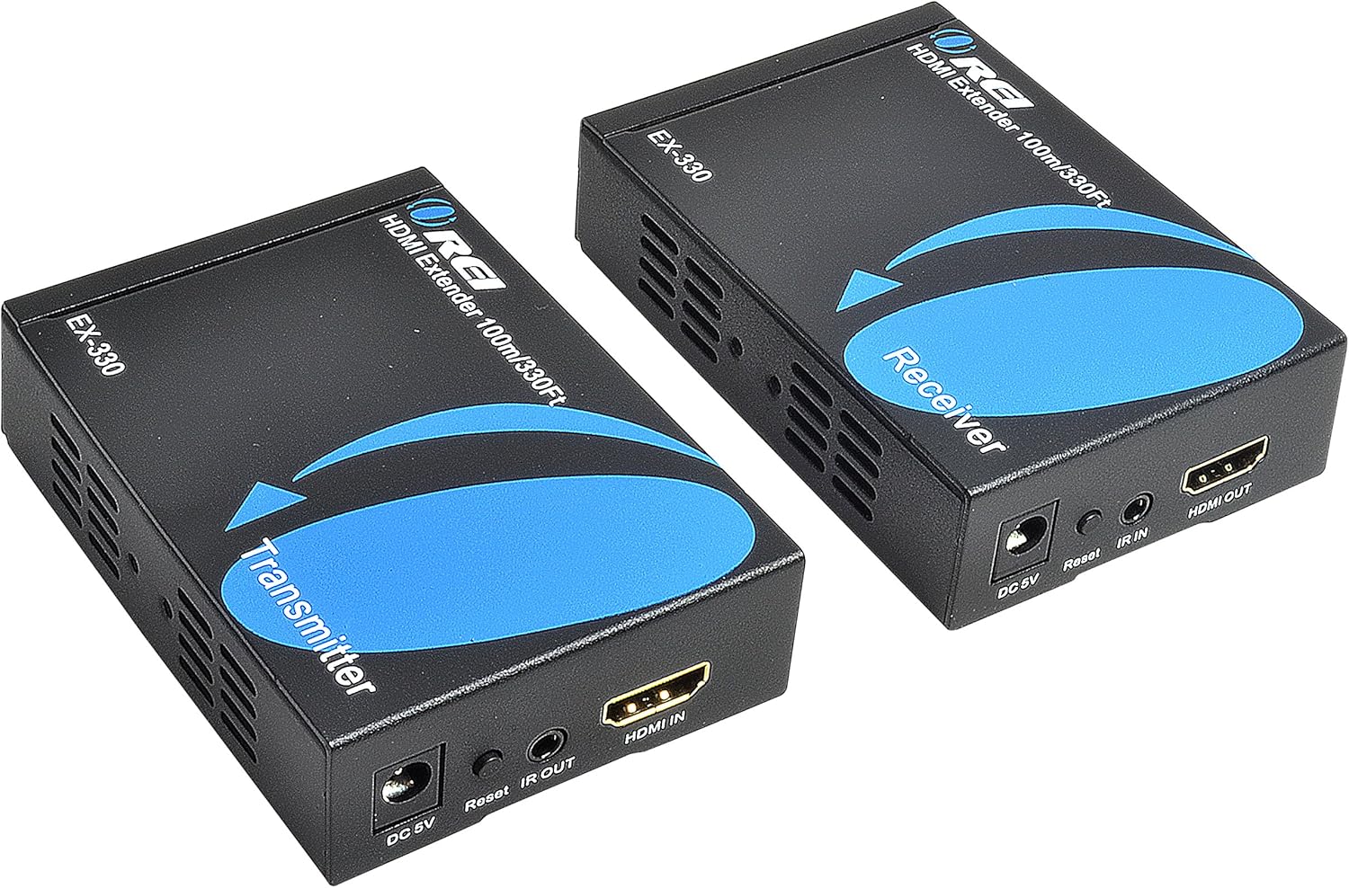 Orei EX-330(Upgraded) HDMI Extender Signal Over Single CAT5e/CAT6 ...