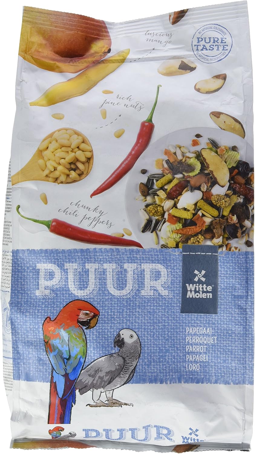 Puur Parrot Food Seed for all Parrots African Grey High Quality Seeds ...