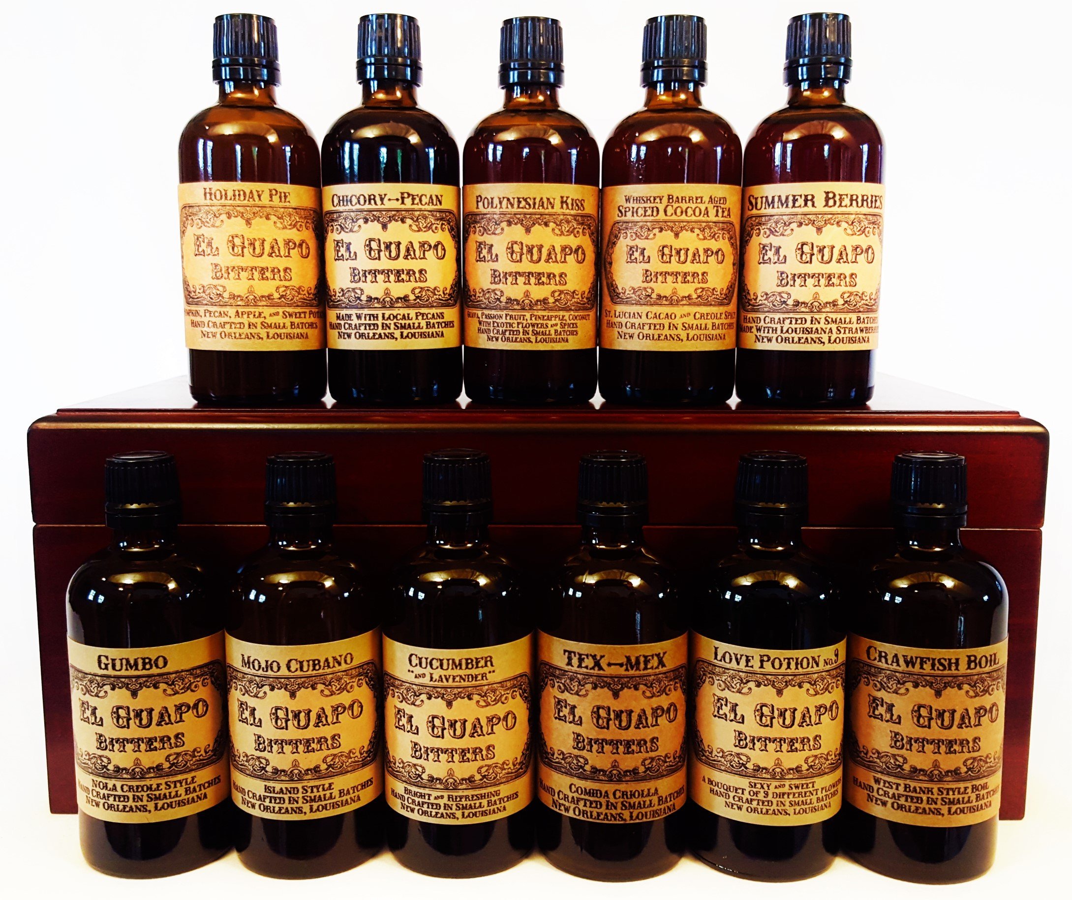 El Guapo Whiskey Barrel Aged Spiced Cocoa Tea Bitters on Galleon ...