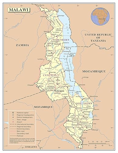 Palmetto Posters 24x31 Laminated Poster: Large detailed political and ...