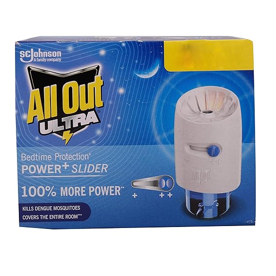 All Out Ultra Mosquito Vaporiser Refill + Machine - 45ml: Amazon.in ...