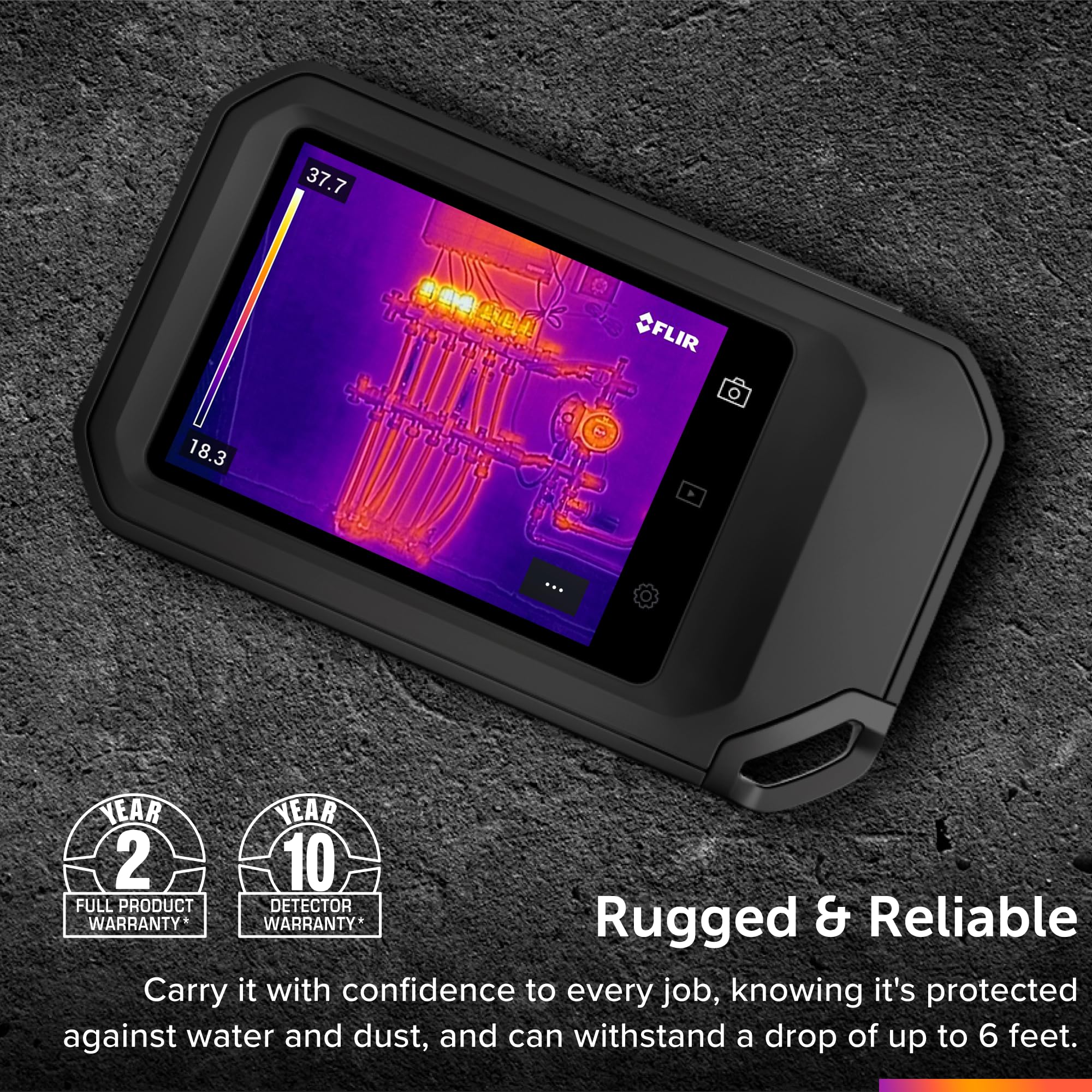 Mua C5 Compact Thermal Imaging Camera with Wifi: High Resolution ...
