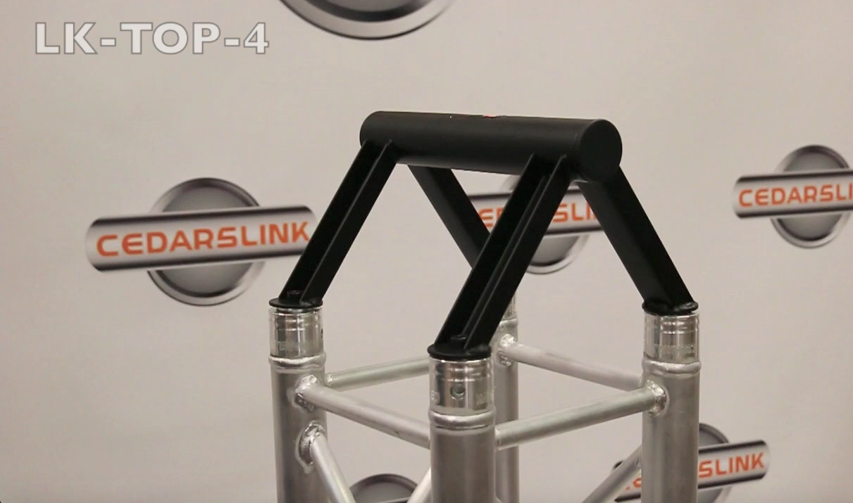 Watch Cedarslink LK-TOP-4 Truss Topper and Portable Floor Stand for 290mm.x290mm. Totem System ...