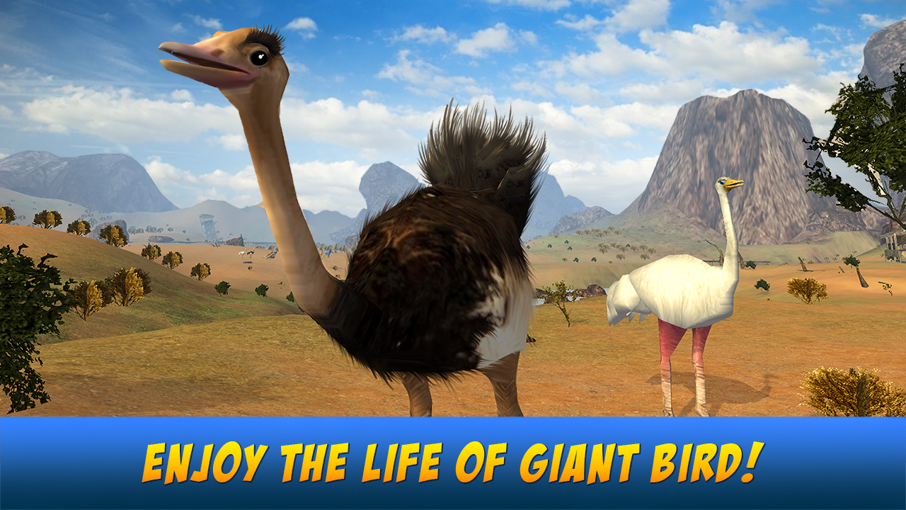 Amazon.com: Ostrich Simulator 3D: Wild Bird Evolution | Clan of Birds ...