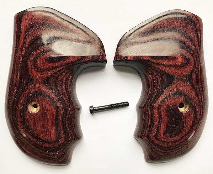 Amazon.com : Taurus Grips, Small Frame Revolver Grips Rosewood : Sports ...