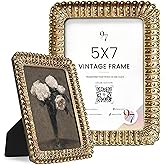 Amazon.com - 97 Decor Gold Vintage Picture Frames 4x6 - Small Antique ...