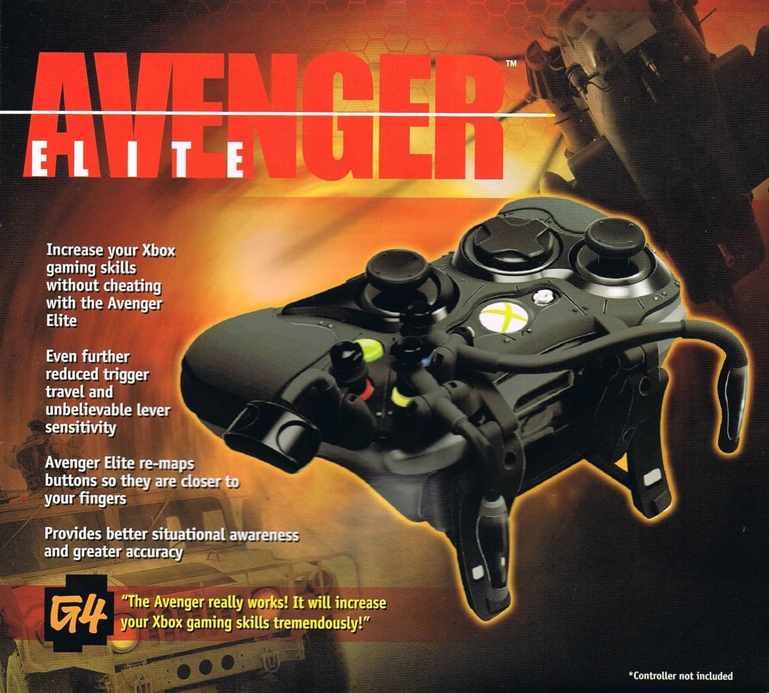 Xbox360 Avenger Advantage Controller-Cheat-Adapter 2017 (no controller ...