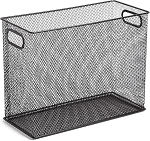 Amazon.com : U Brands Mesh Steel Desktop Hanging File Holder, Letter ...