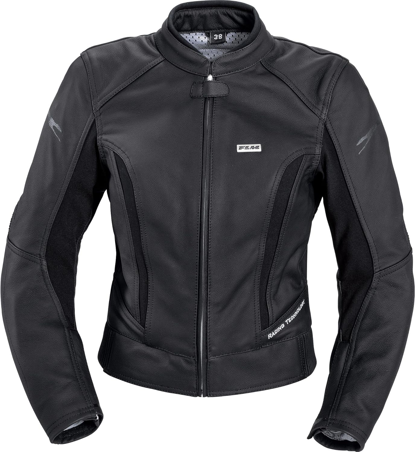 FLM Motorradjacke, Motorrad Kombi Jacke Sports Damen Lederkombijacke 2. ...