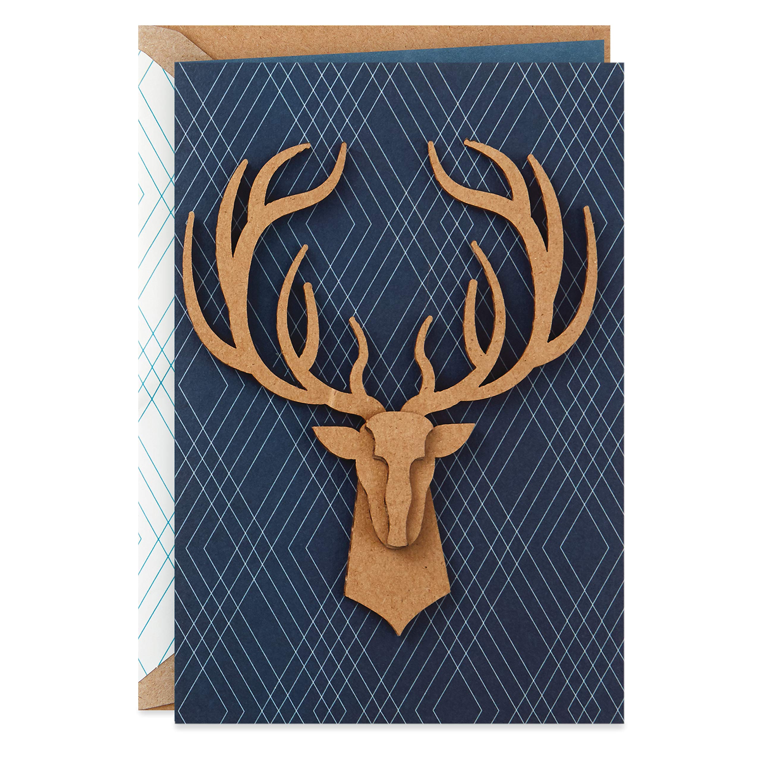Hallmark Signature Father's Day Card (Deer Antlers, Better with Every ...