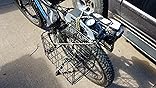 Wald 582 Rear Folding Bicycle Basket (12.75 x 7.25 x 8.5, Black ...