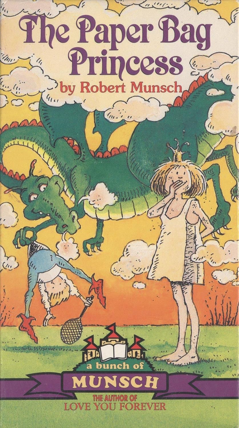 Paper Bag Princess [VHS] : Munsch,Robert: Amazon.de: DVD & Blu-ray